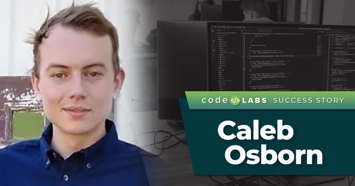 Codefi | Code Labs Success Story - Caleb Osborn